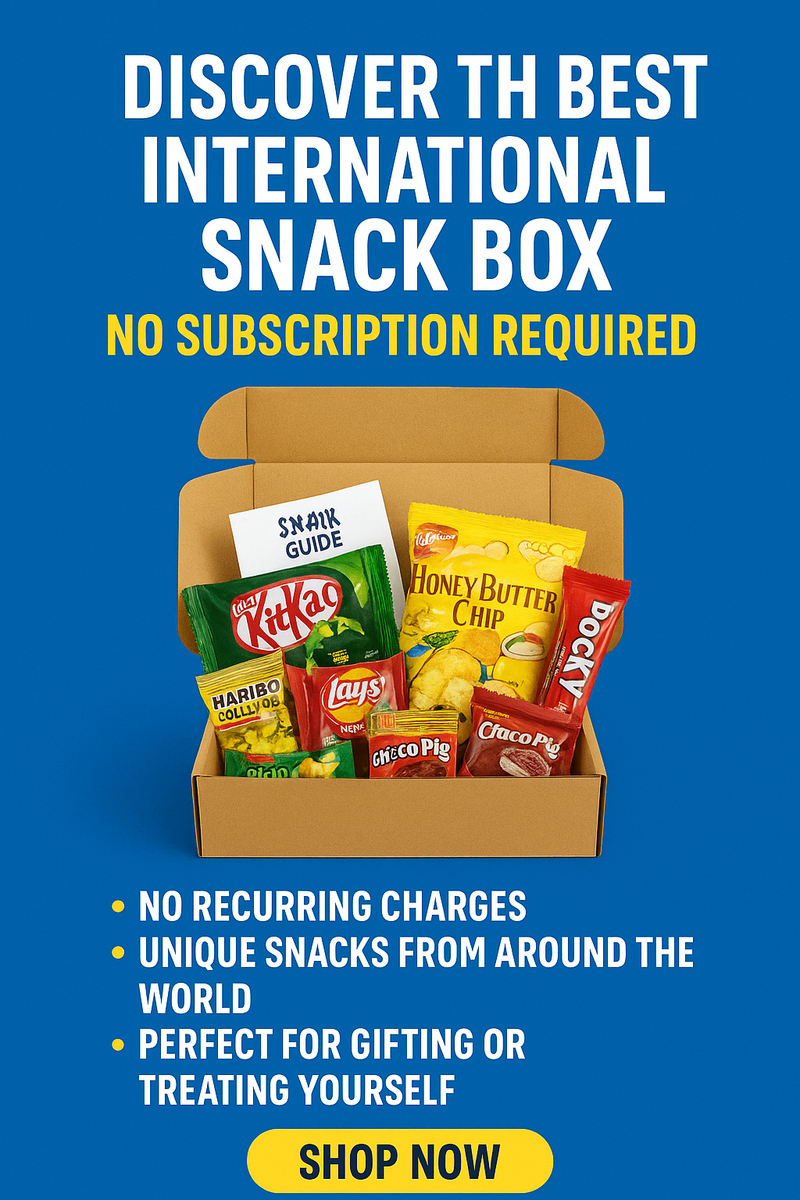 Discover the Best International Snack Box – No Subscription Required ...