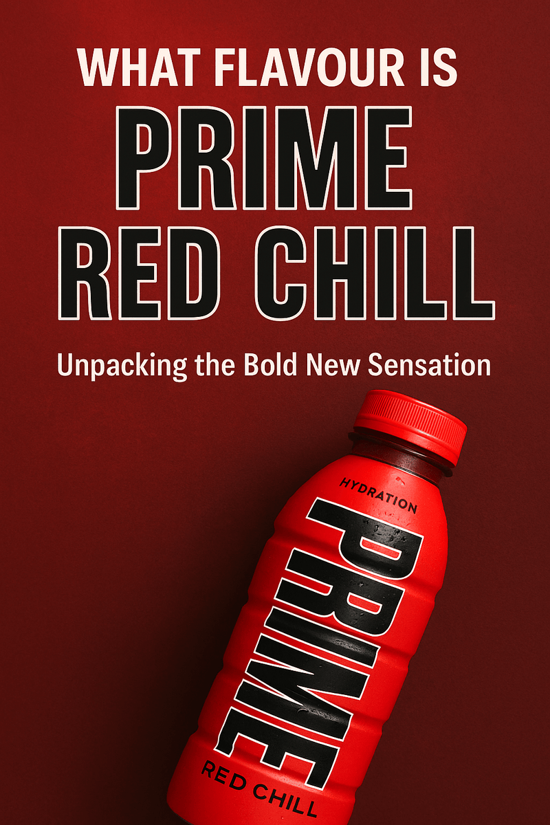 What Flavour is Prime Red Chill? Unpacking the Bold New Sensation ...