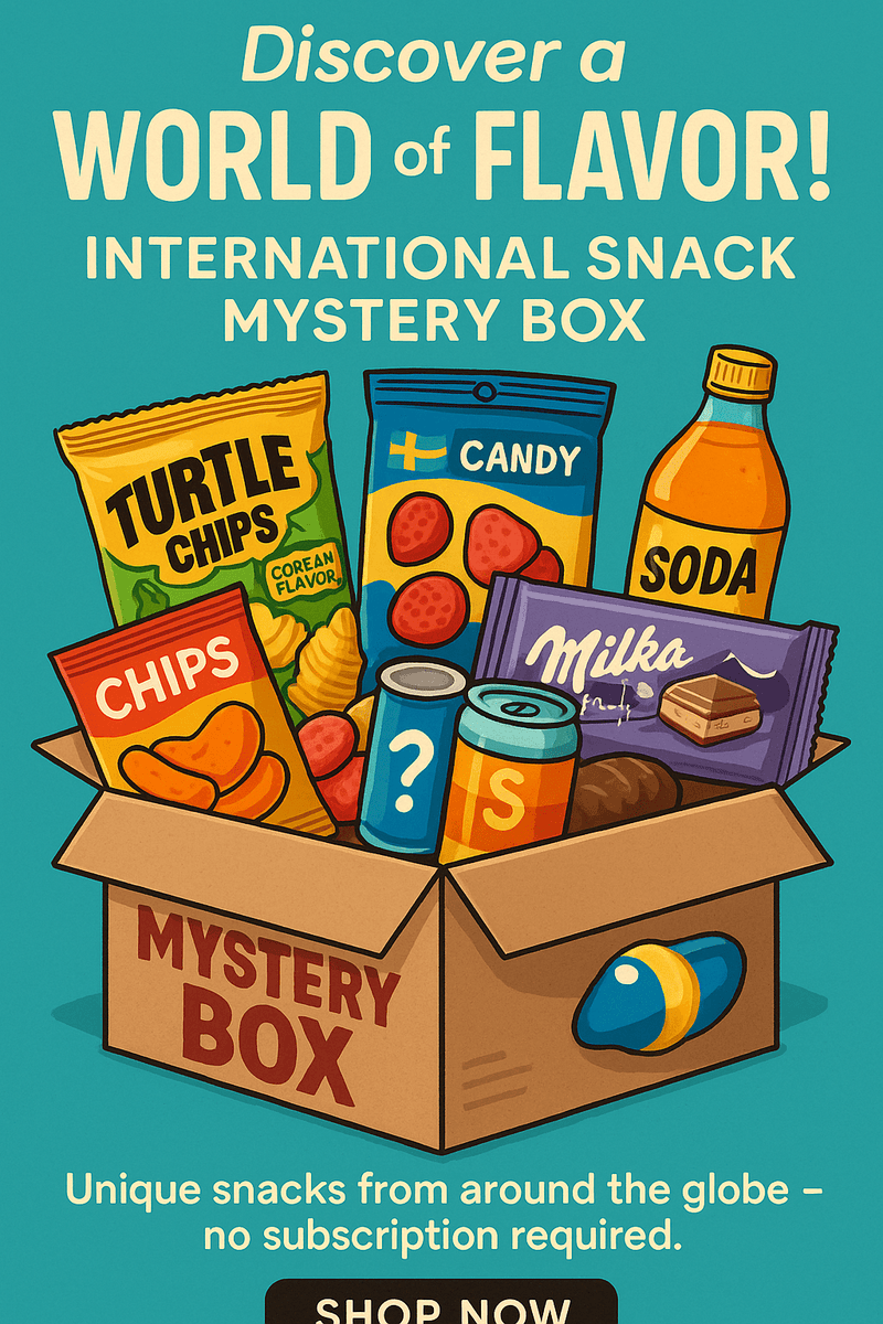 Why the International Snack Mystery Box is the Hottest Trend in Global ...