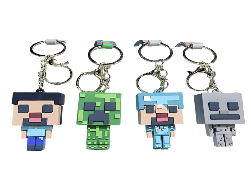 Minecraft Keychains – InOutSnackz